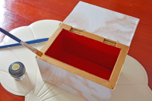 FAUX MARBLE BOX – Crafthartic
